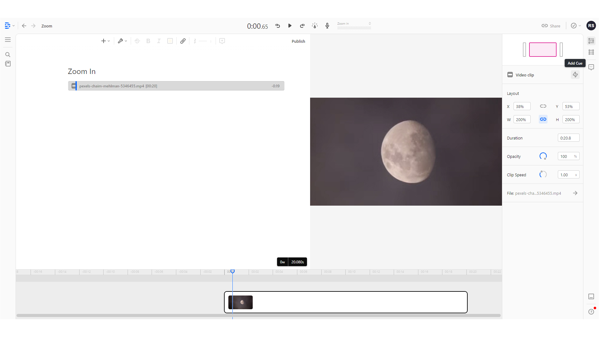 How to Zoom in on a Video Using Descript | Descript
